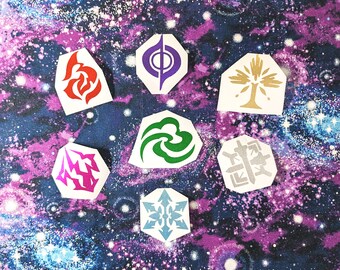 Honkai Star Rail Stamp Glitter Stickers - Etsy
