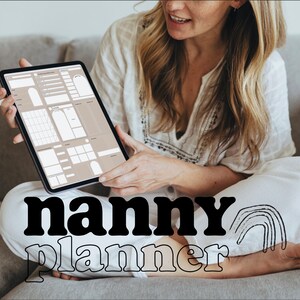 DIGITAL NANNY LOG // Printable Daily Babysitting Planner, Childcare ...