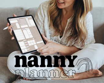 DIGITAL BABYSITTING PLANNER // Printable Minimalist Baby | Etsy