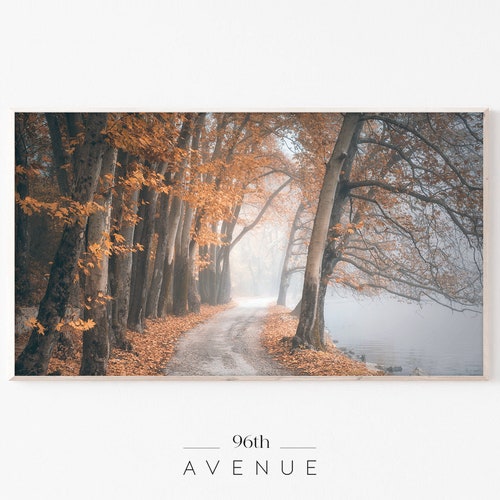 Samsung Frame TV Art Autumn Landscape View Autumn Fall - Etsy