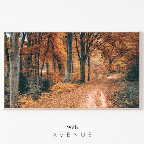 Samsung Frame TV Art Autumn Landscape View Autumn Fall - Etsy