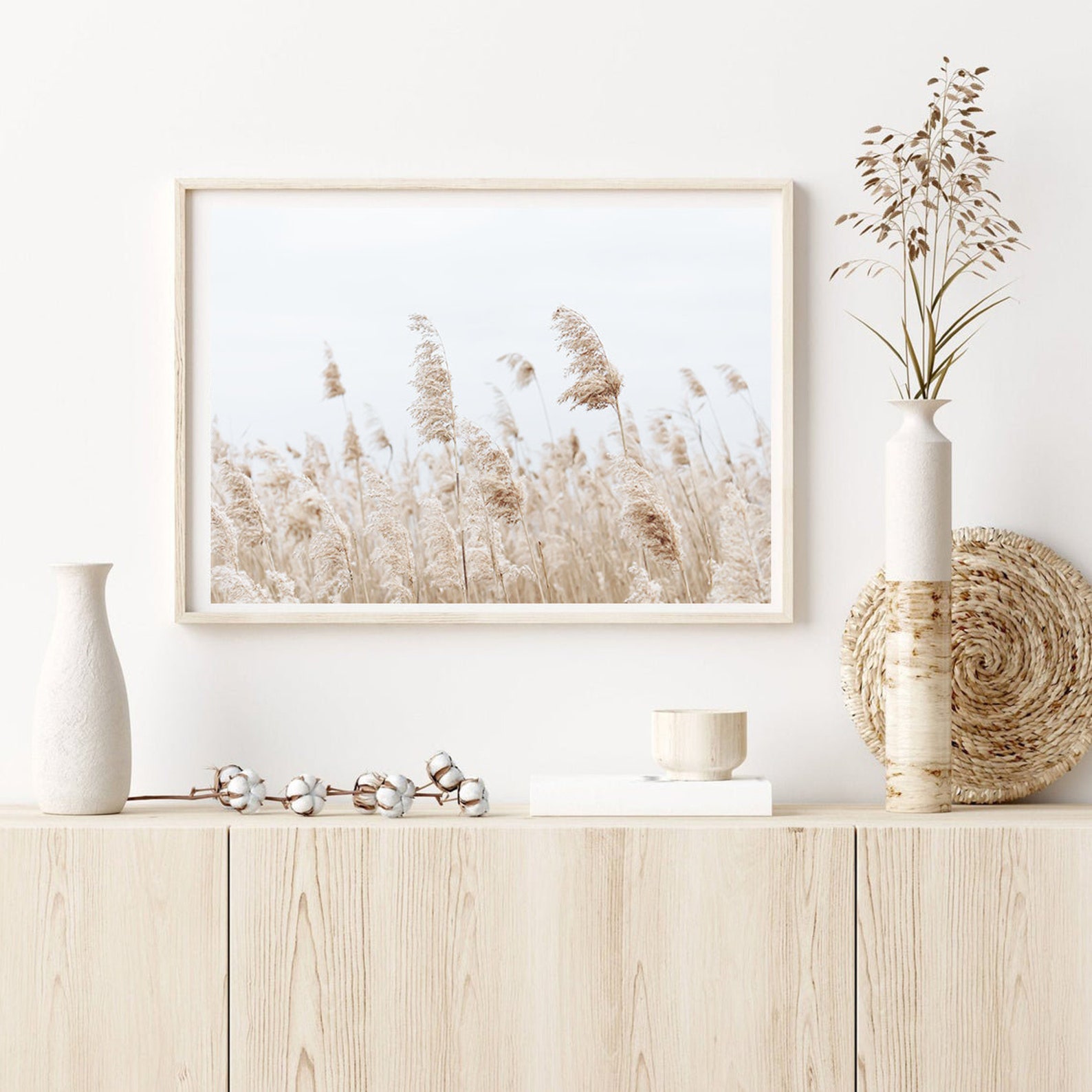 Printable Grass Wall Art | Farmhouse Decor | Grass Photography | Rustic ...