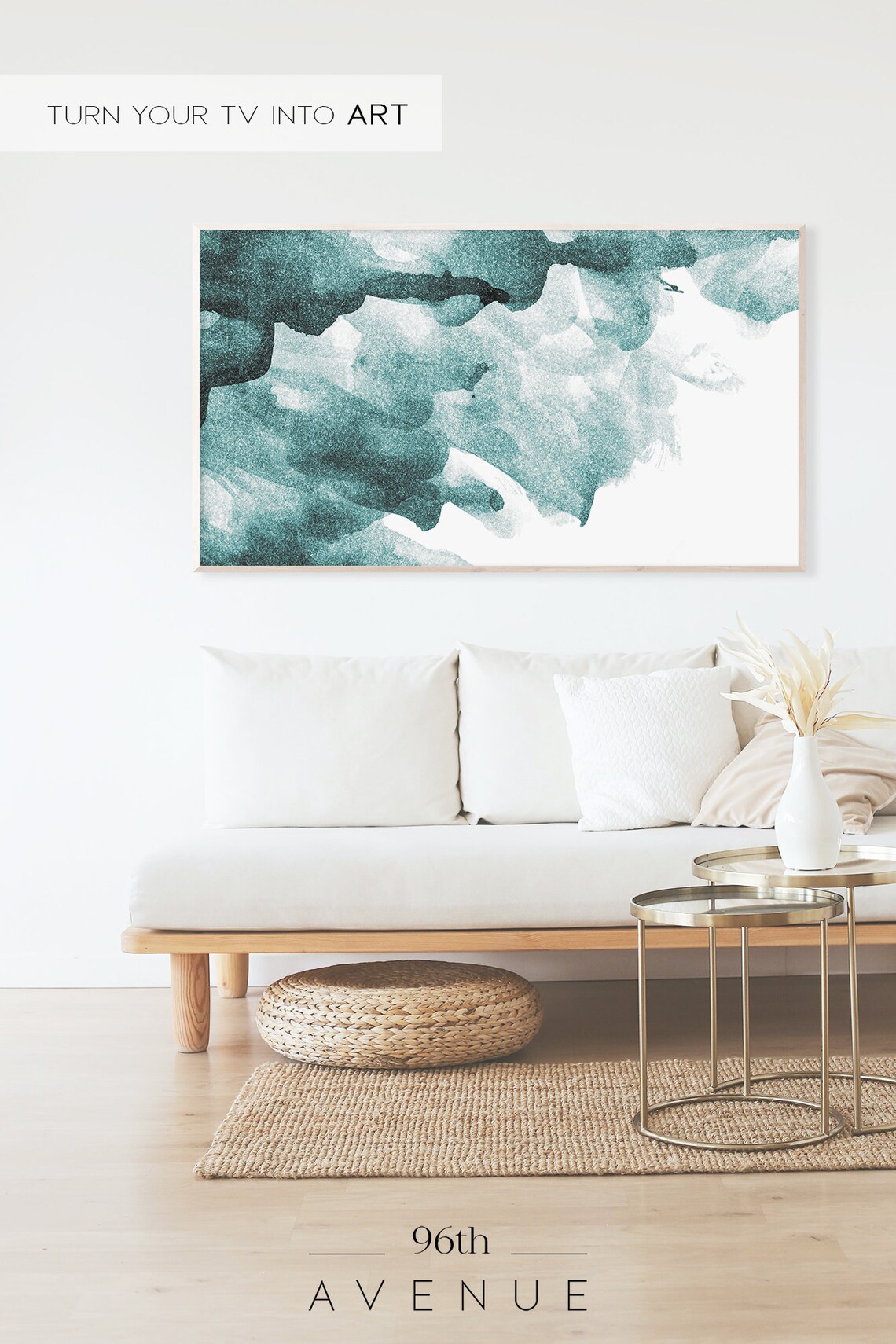 Samsung Frame Tv Art Watercolor Painting Instant Download | Etsy