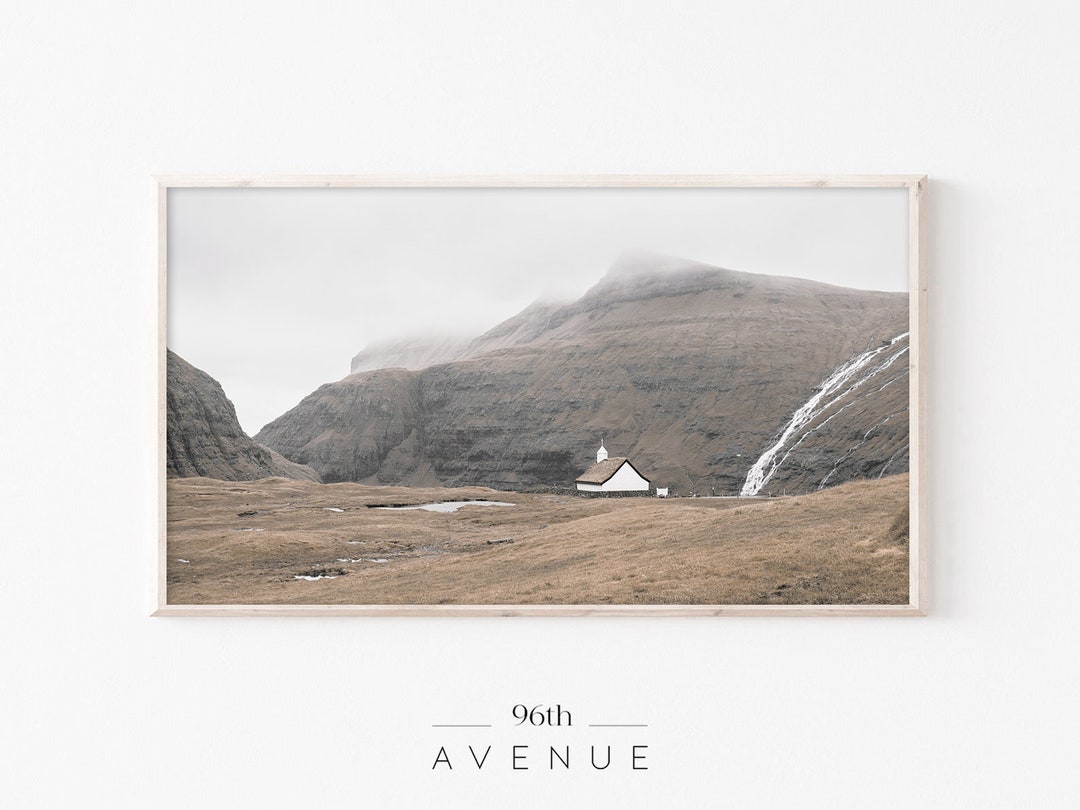 Samsung Frame TV Art | Icelandic Landscape Digital Art for TV | Instant Download - Etsy