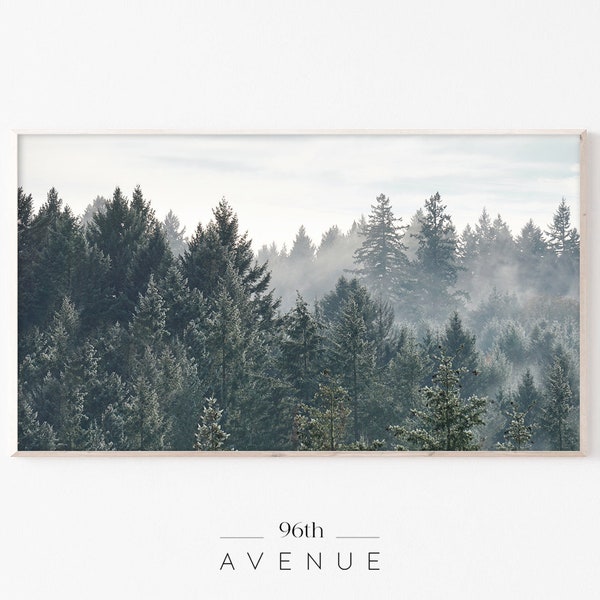 Foggy Forest - Etsy