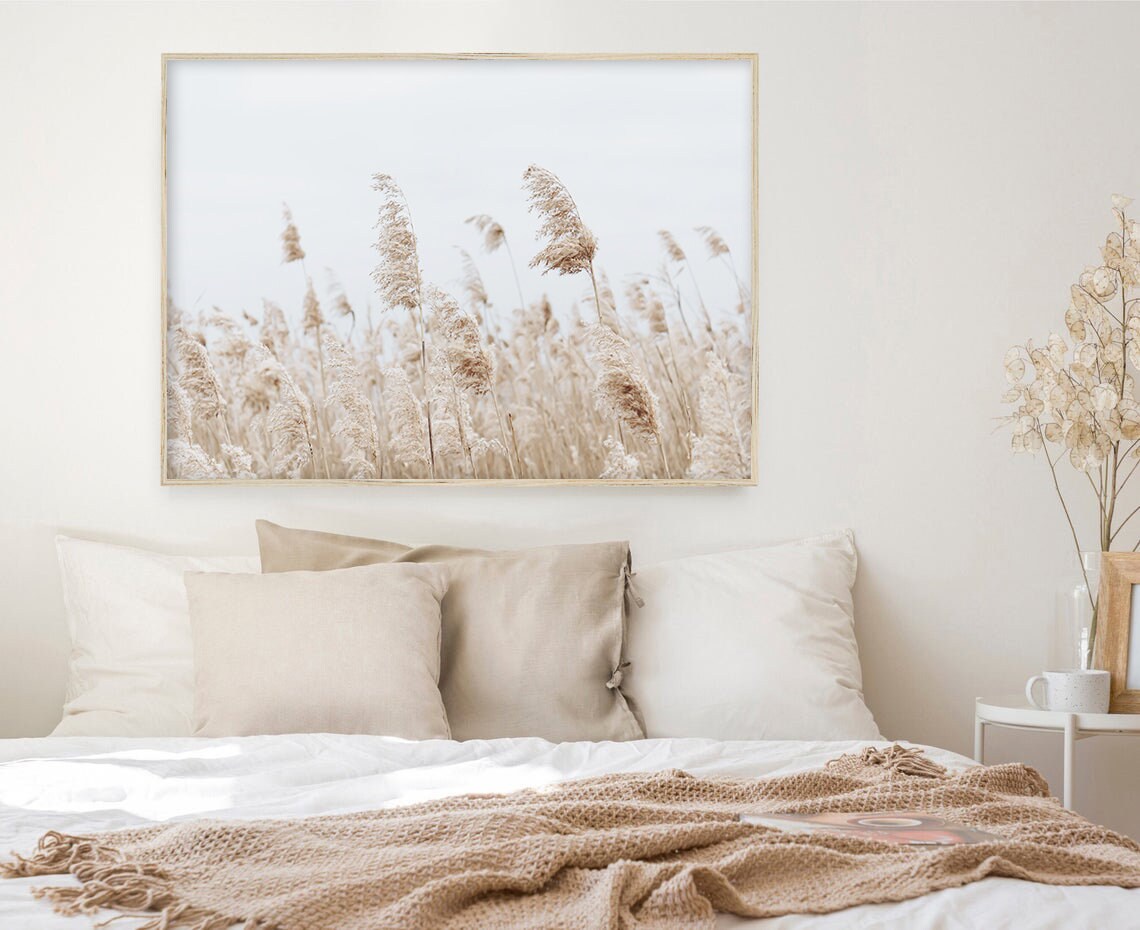 Printable Grass Wall Art | Farmhouse Decor | Grass Photography | Rustic ...