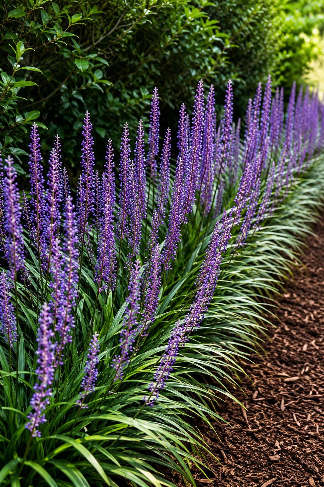 Liriope Muscari: Purple Flower Spikes - 1 Gallon Pot - Etsy
