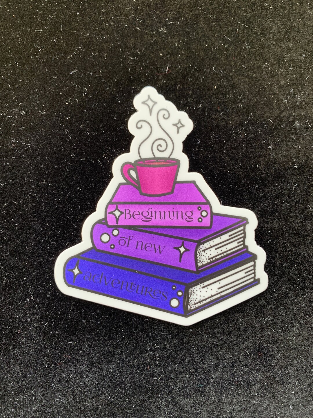 Beginning of New Adventures || Sticker || Vinyl Decal Sticker - Etsy