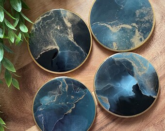 Alcohol Ink Coasters - Etsy