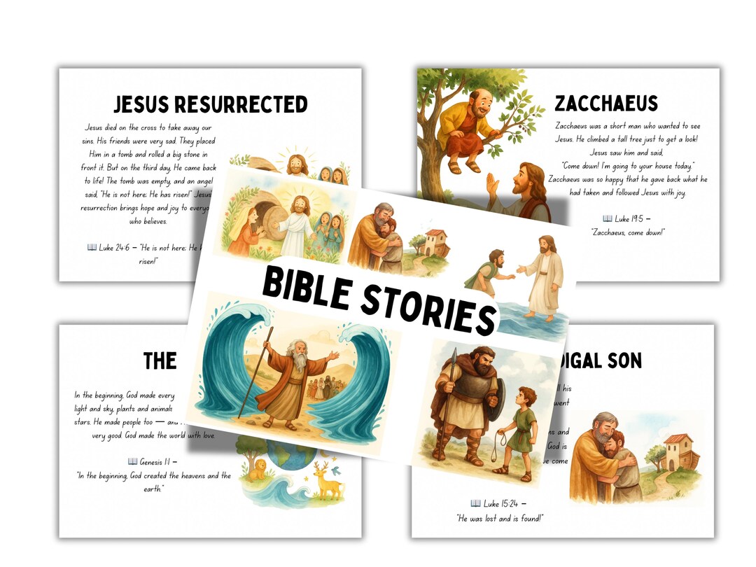 Kids Bible Stories | Busy Book | Religious | Nativity | Sunday School ...