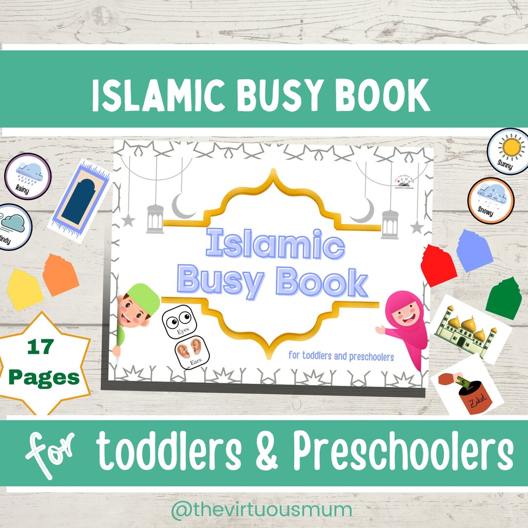 Islamic Busy Book, Islamic Binder, Ramadan Activities, Islamic ...