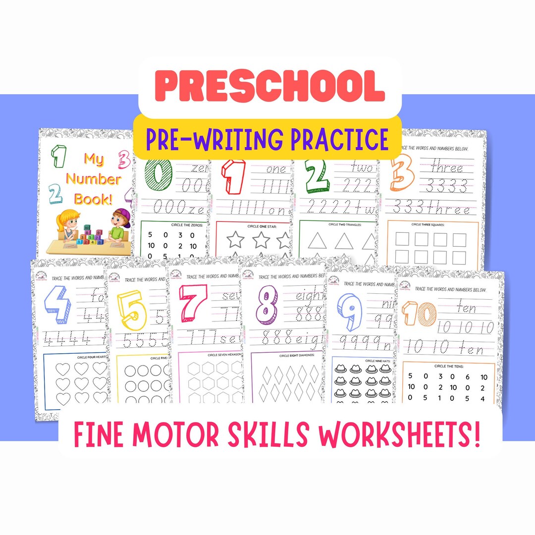 Learn to Write Number Boards, Handwriting Practice, Number Formation ...