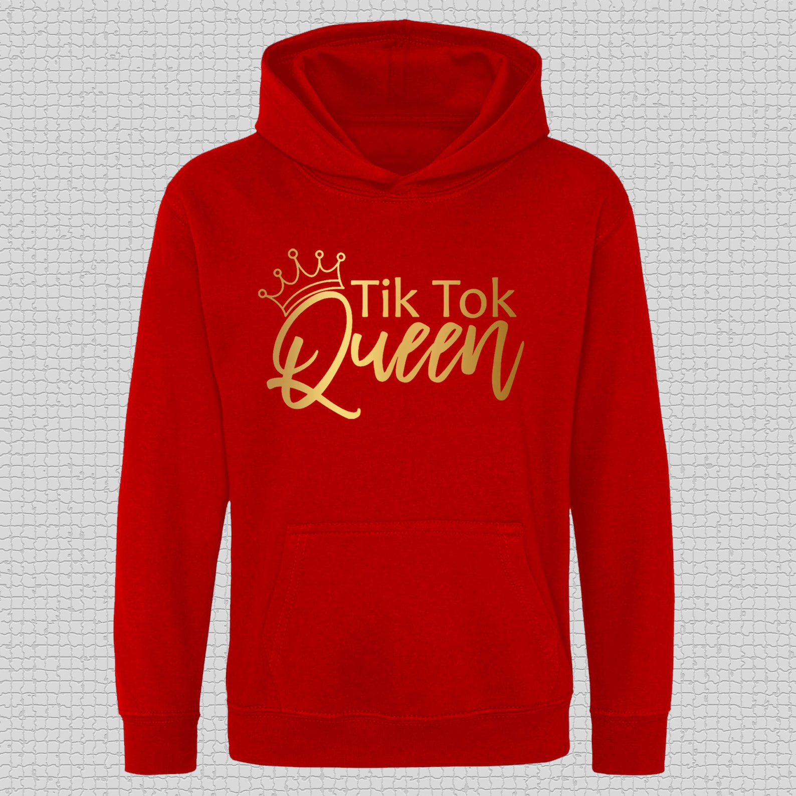 Tik Tok Girls Hoodie Tik Tok Merch Queen Adult Size Women Etsy