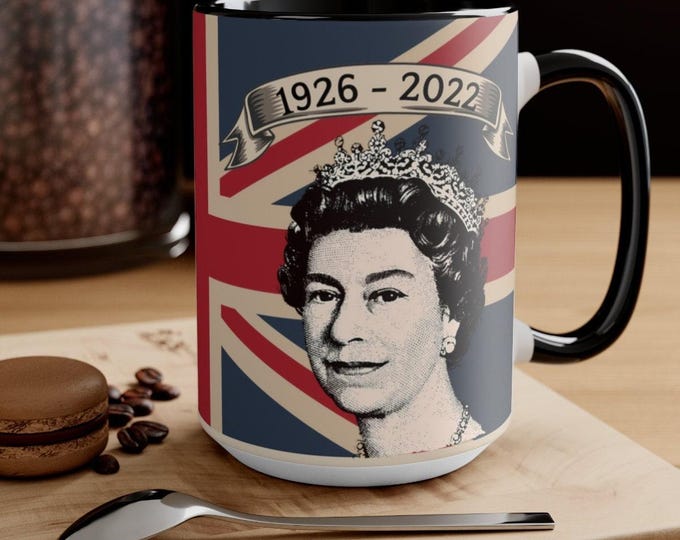 Queen Elizabeth Ii, Queen Elizabeth Coffee Mug, Queen Elizabeth Monarch ...
