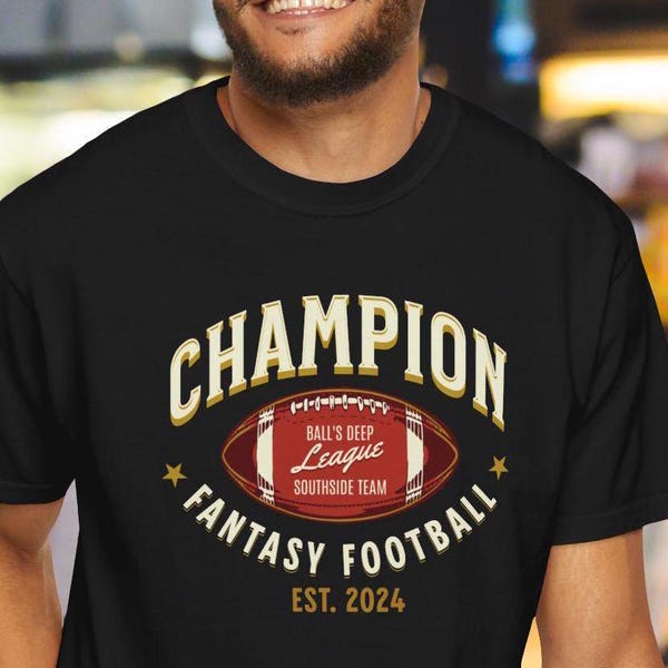Fantasy Football Shirt - Etsy