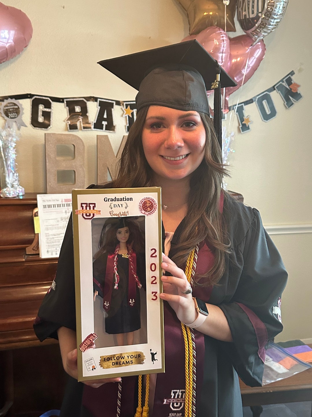 Custom Graduation Doll: Personalized Keepsake Gift - Etsy