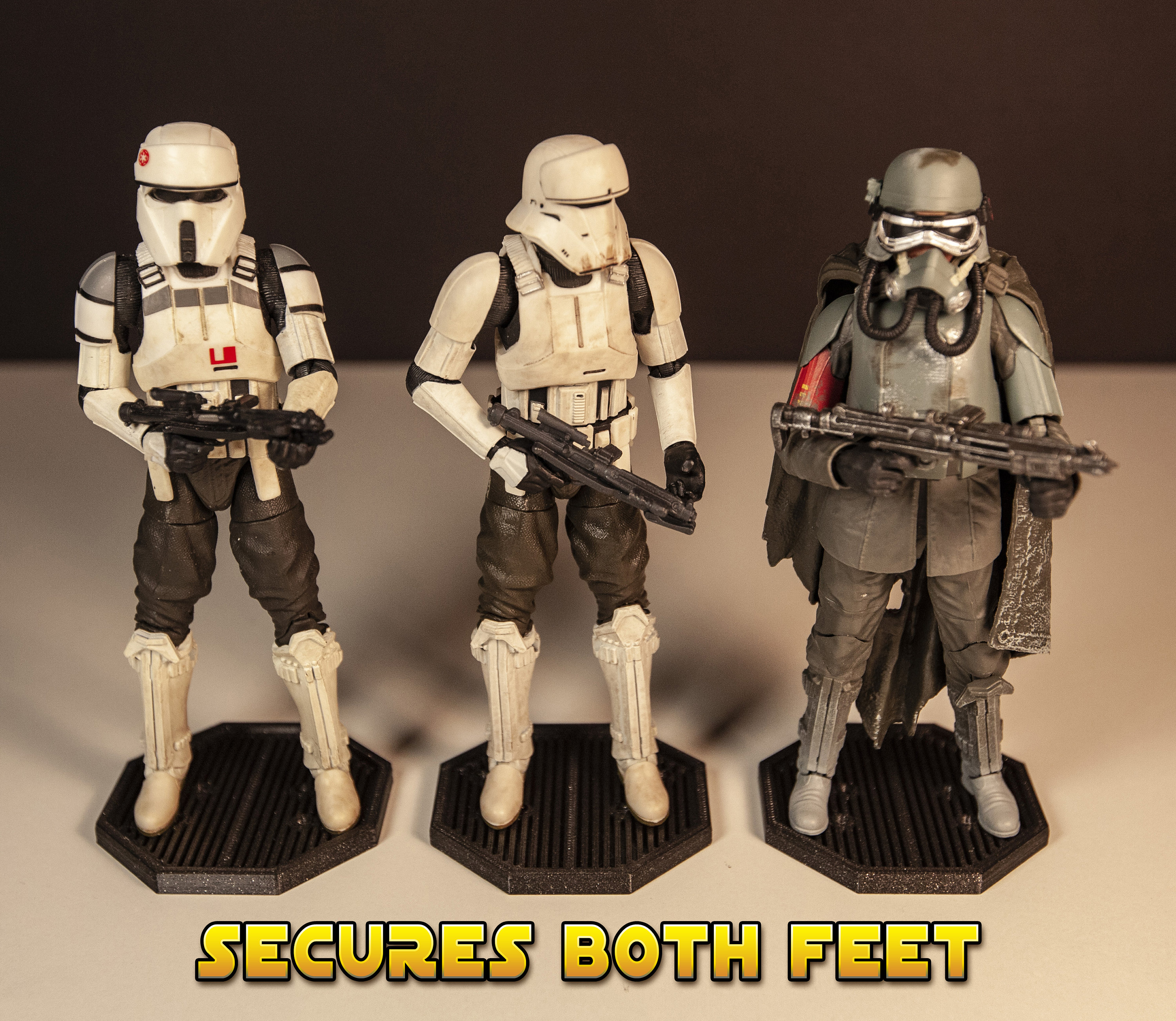 Action Figure Display Stands, Refill Pack, 1/12 STAR WARS Black Series ...
