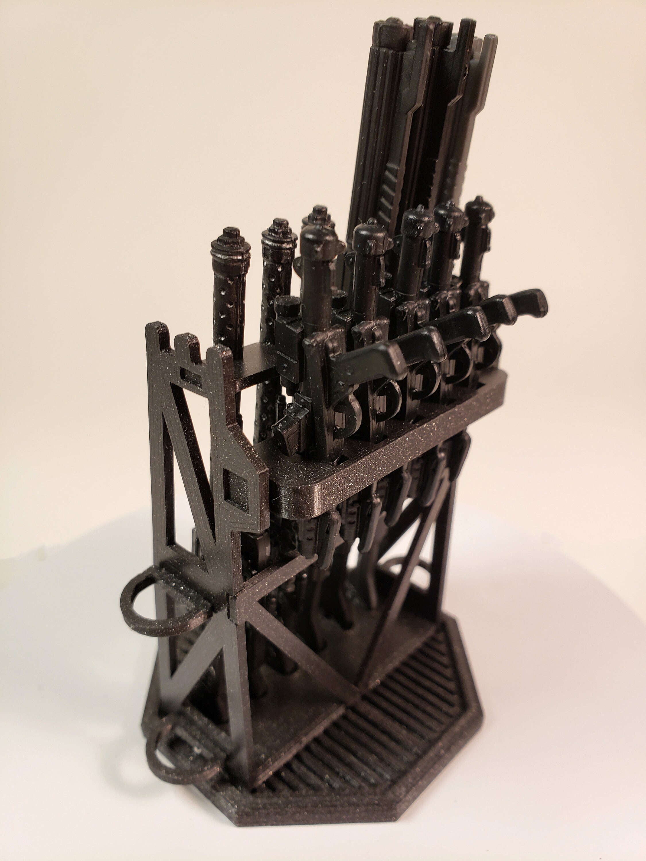 Deck Plates Blaster Rack, 1/12 STAR WARS Black Series, Action Figure ...