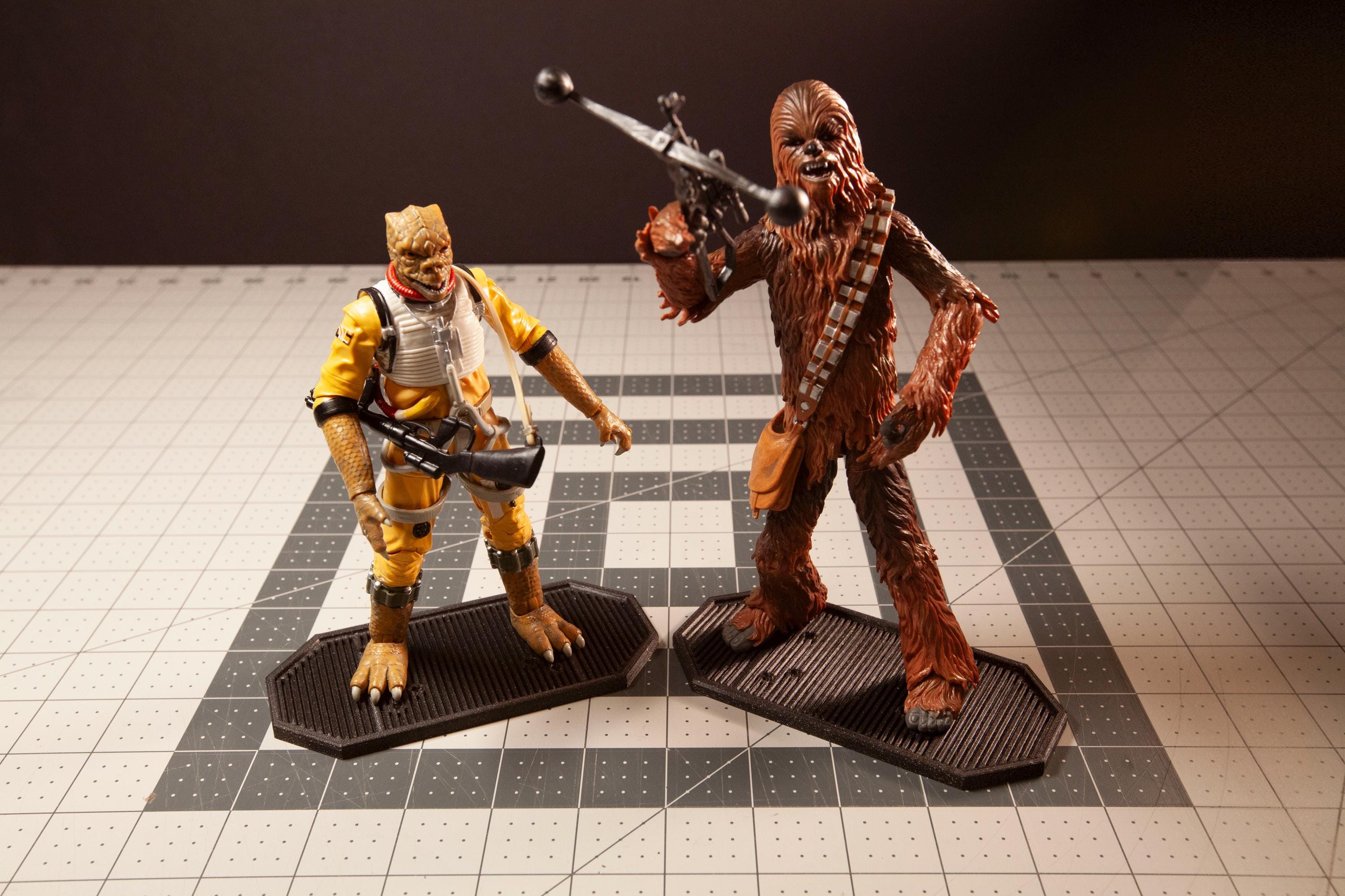 Action Figure Display Stands, 1/12 STAR WARS Black Series Large Figure ...