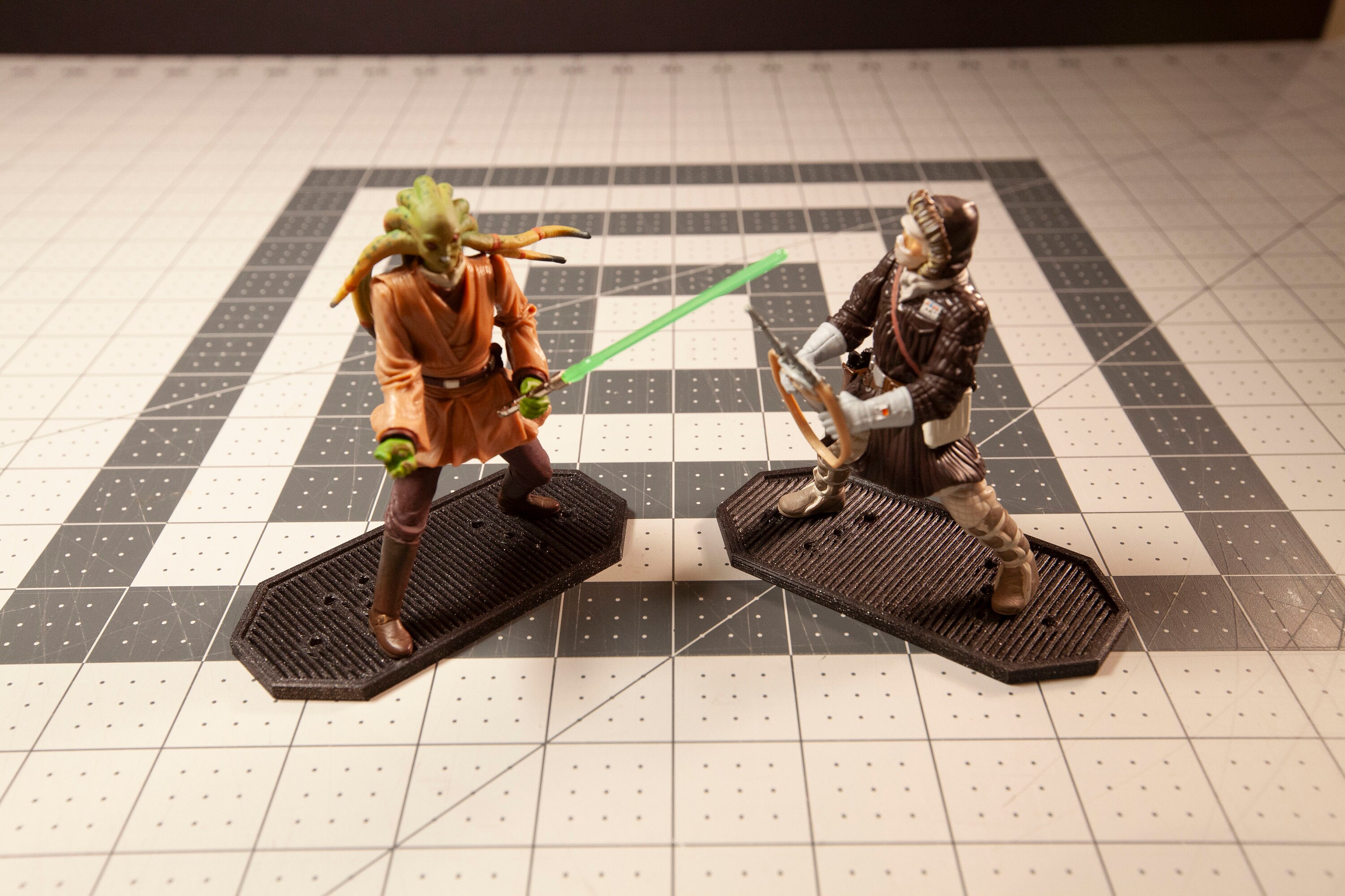 Action Figure Display Stands, Refill Pack, 3-3/4" STAR WARS Deck Plates ...