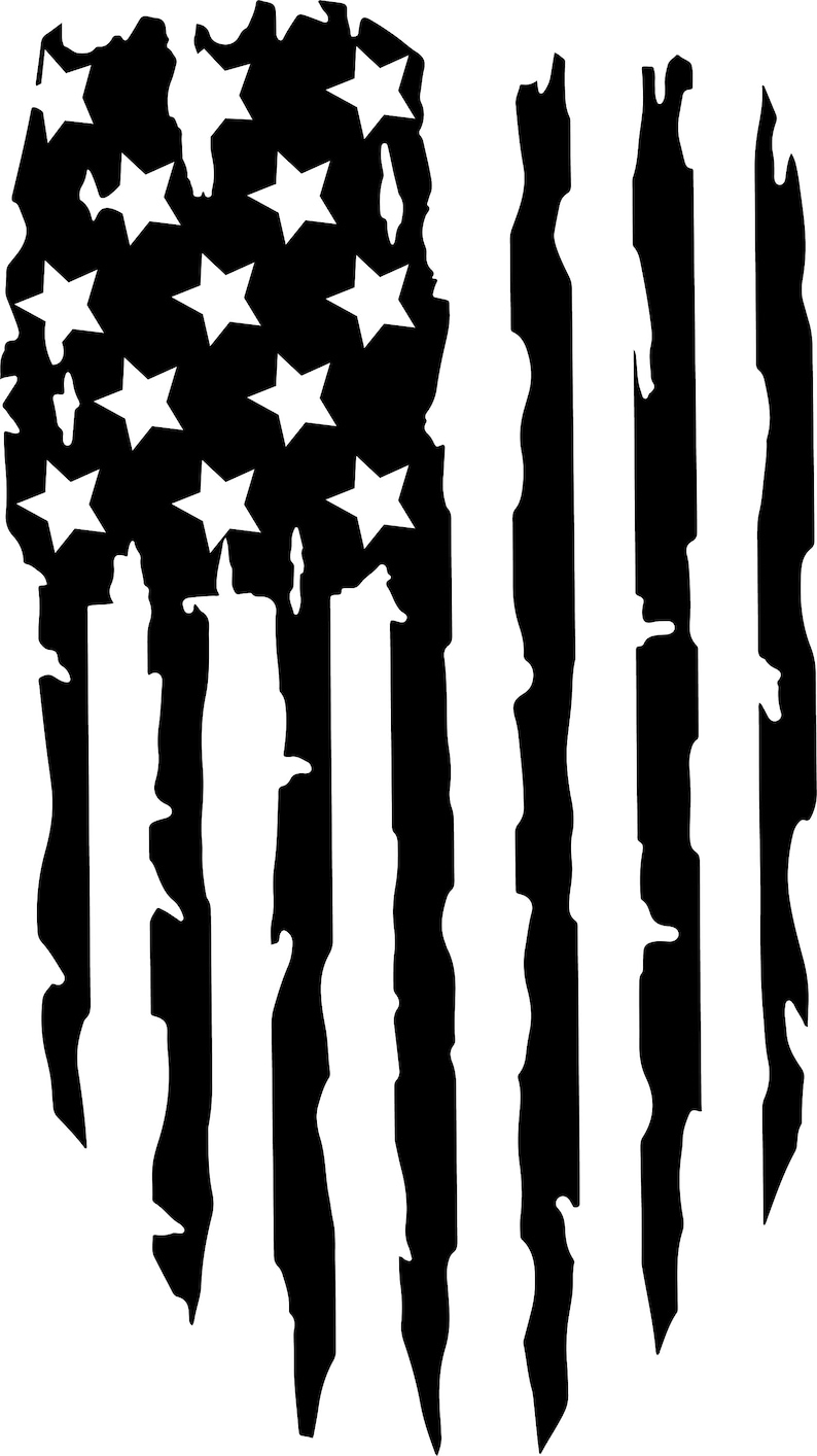 Distressed Flag Svg Dxf Jpg Png - Etsy