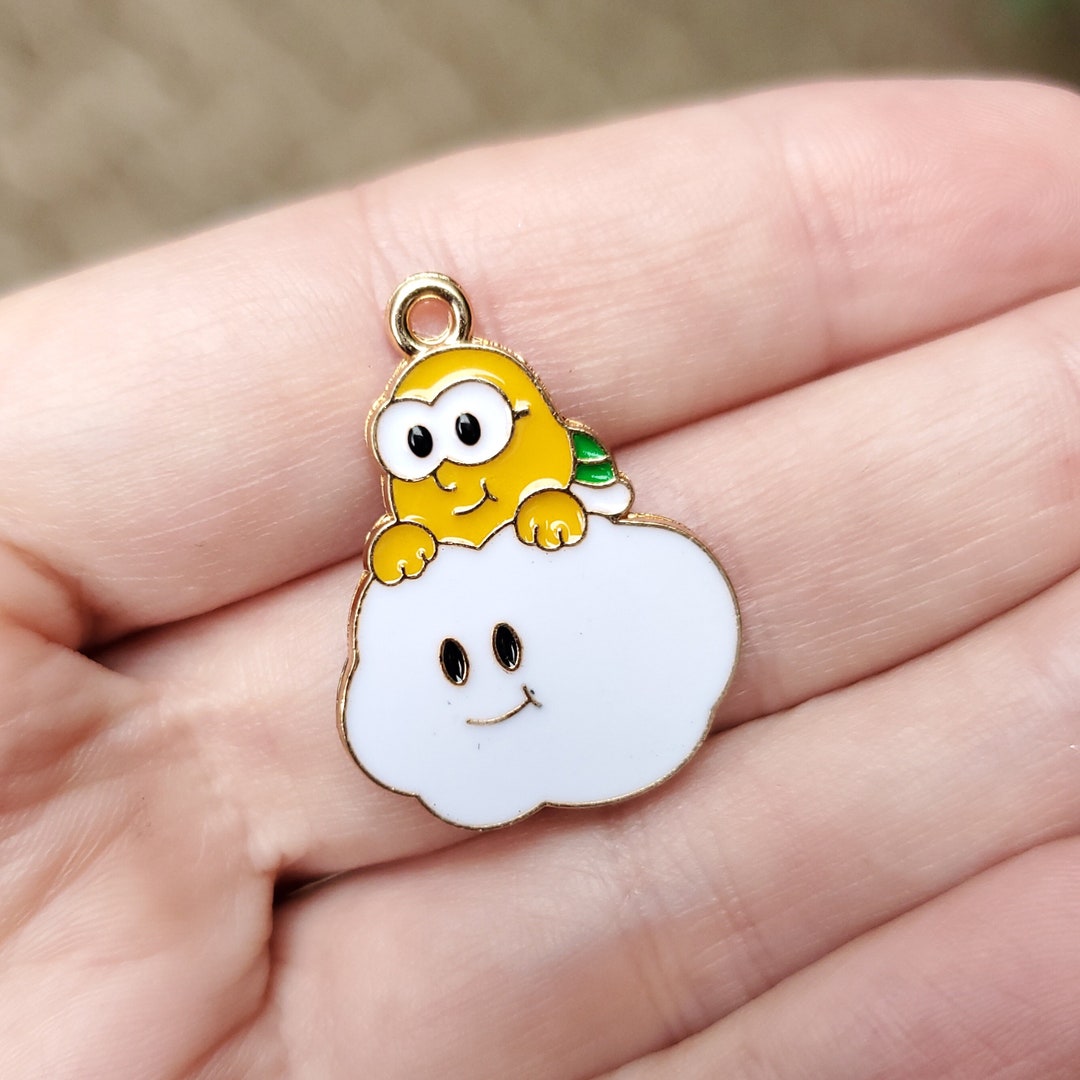 Retro 5-piece Cloud Turtle Charm Set - Classic Game Charms - Retro ...