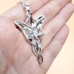 Elf Star Necklace: A Sparkling Symbol of Elven Grace and Love - Etsy