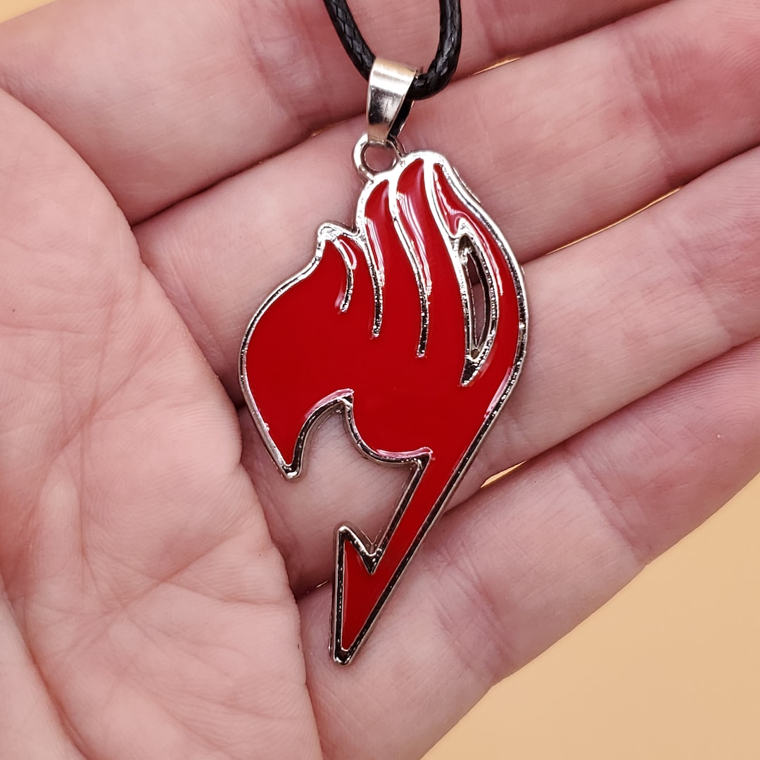 Fairy Tail Wizard Guild Symbol Charm Red Anime Fairy Charm - Etsy