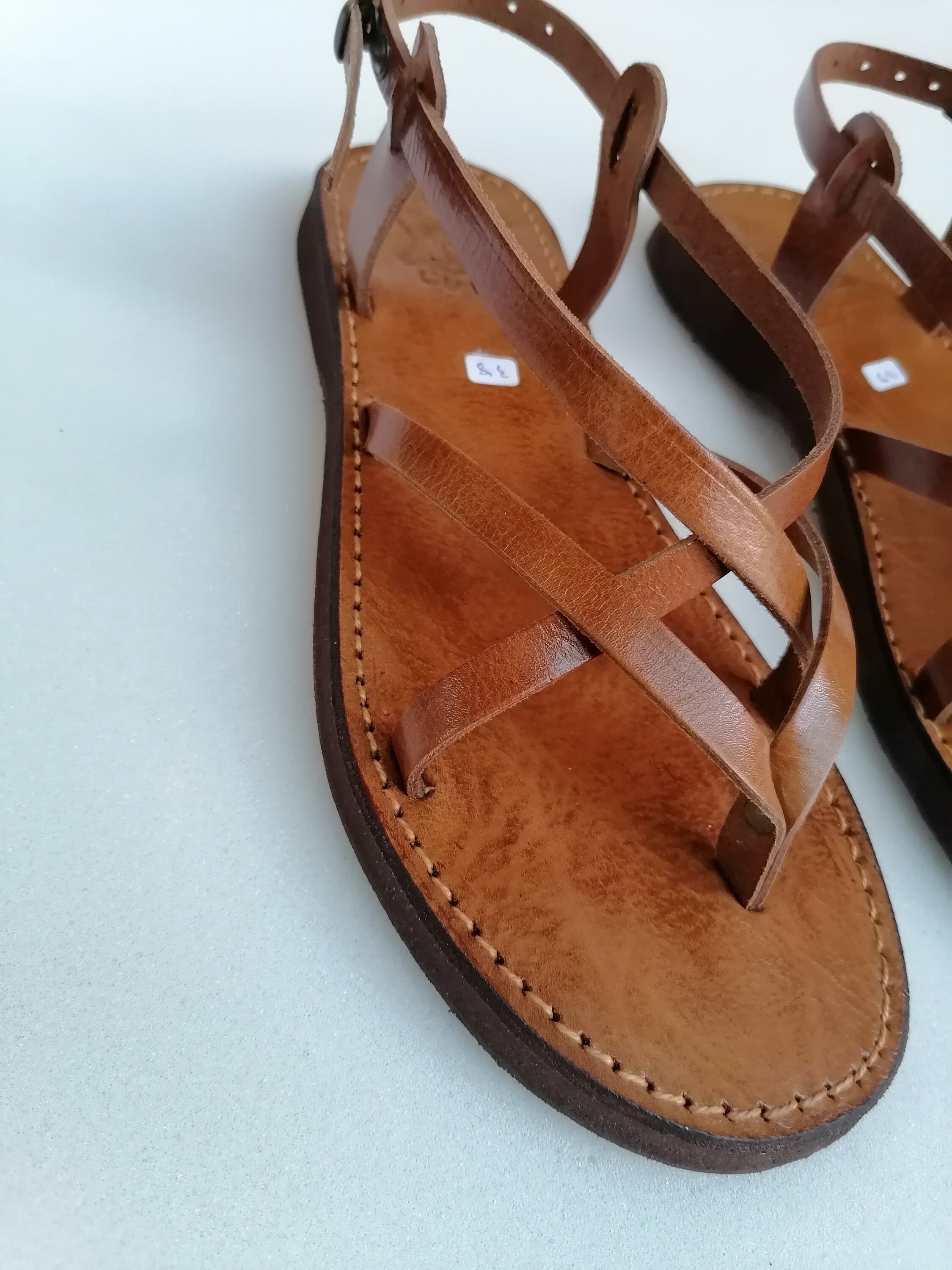 Moroccan Leather Sandals for Women - Handmade - Quality Moroccan ...