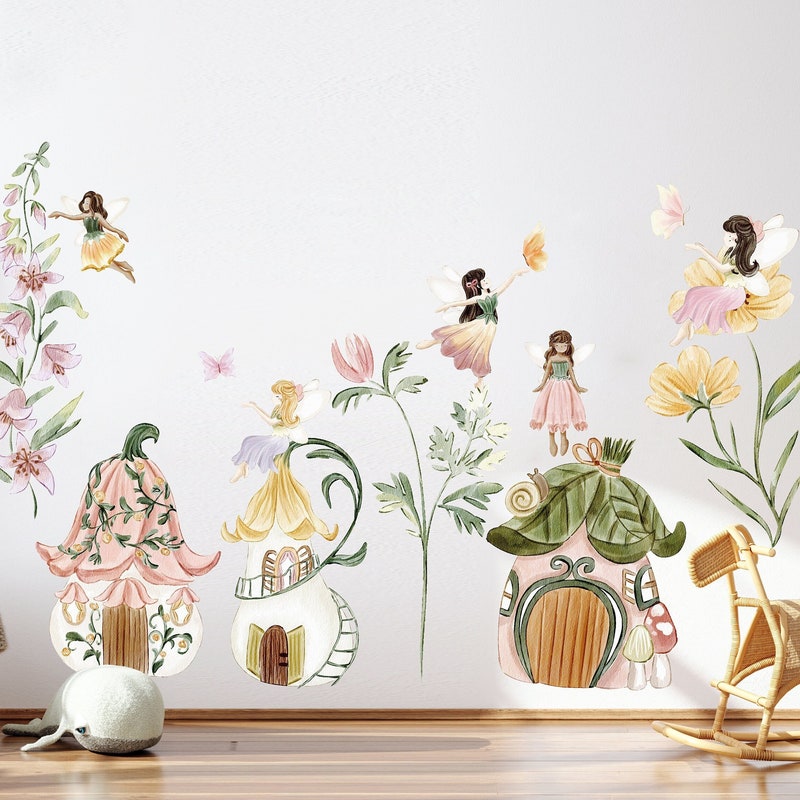 Fairy Decals Wall Stickers - Etsy