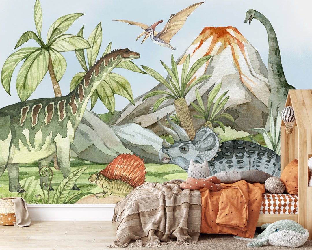 Dinosaur Peel And Stick Wallpaper