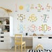 Nursery Rainbow Numbers Wall Sticker , Playroom Wall Decal, Kids ...