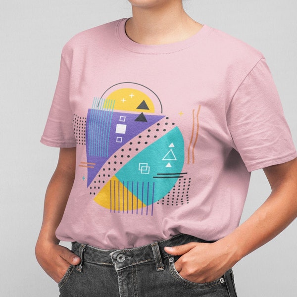 Geometric Tshirt - Etsy
