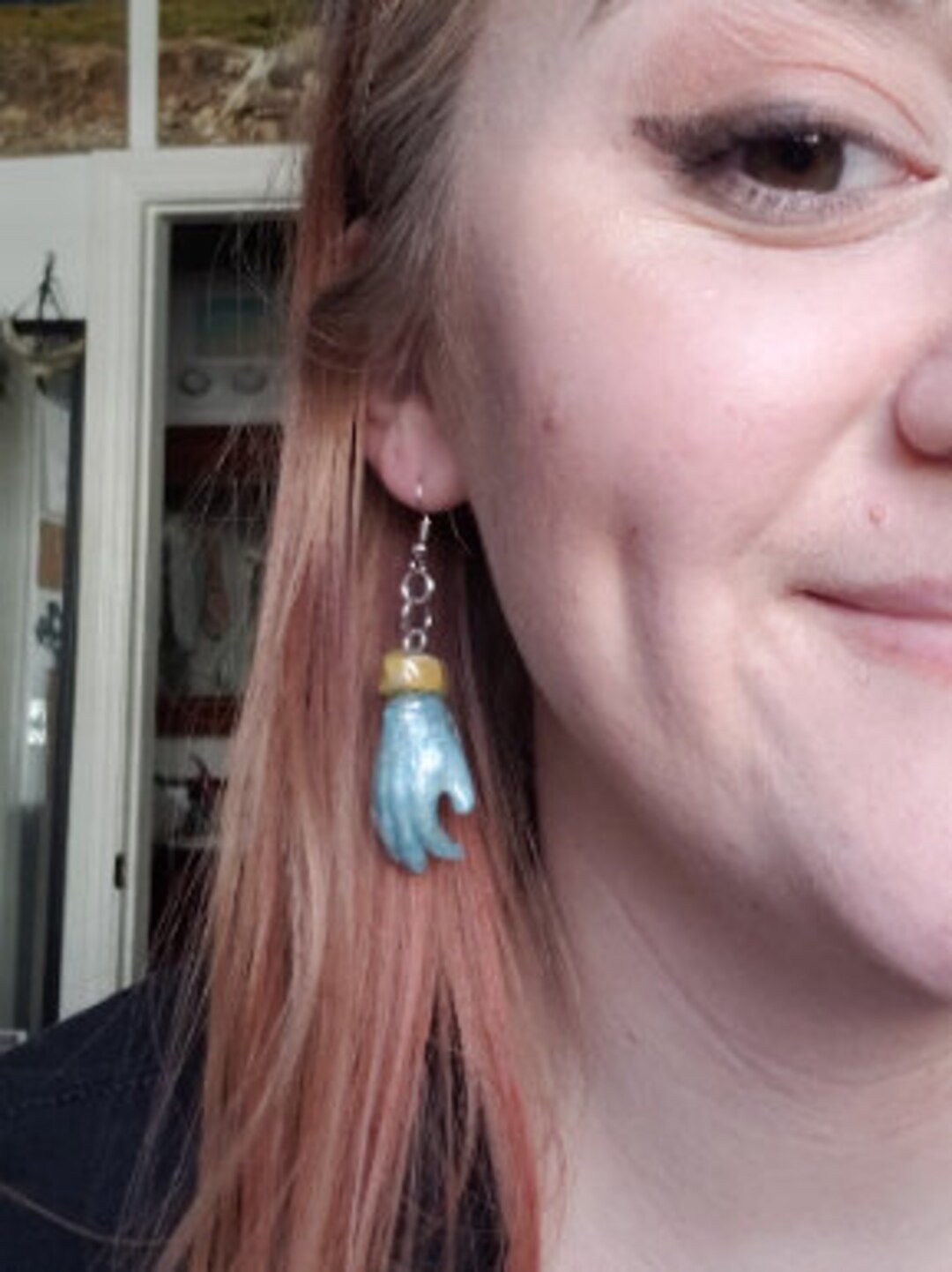 Destruction Villan Hand Earrings & Necklace - Etsy