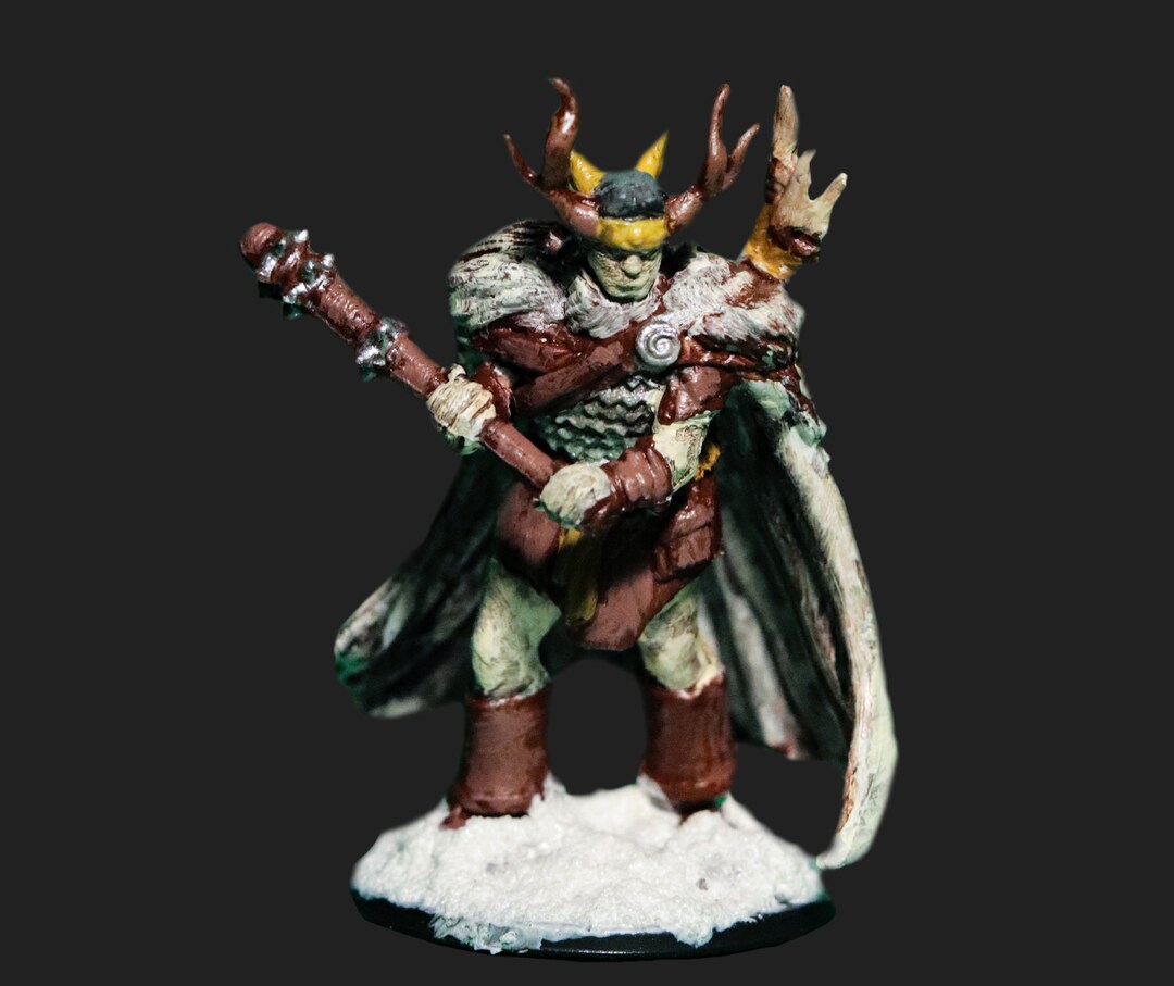 Humanoid Snow Druid handpainted nolzur's Marvelous Miniatures - Etsy