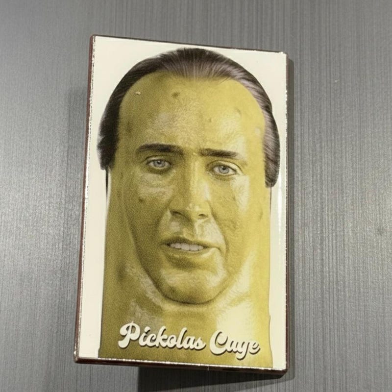 Pickolas Cage - Etsy