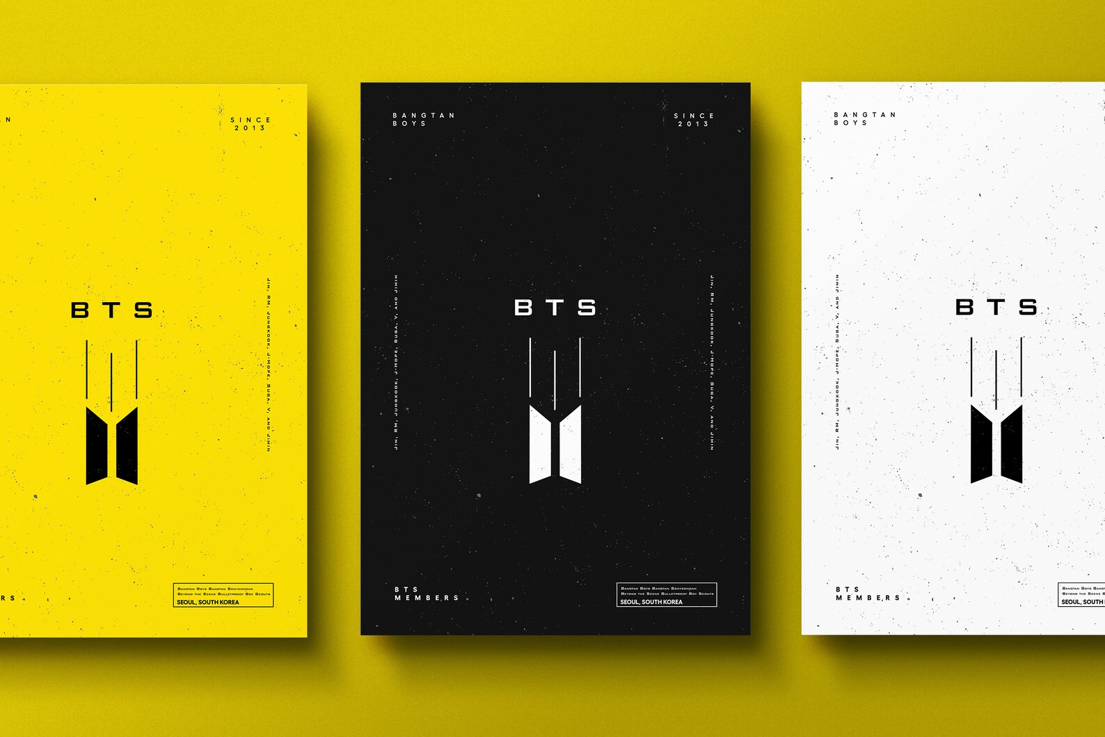 Bts Poster or Bts Prints or Bts Postcard or Art Wall Wall - Etsy