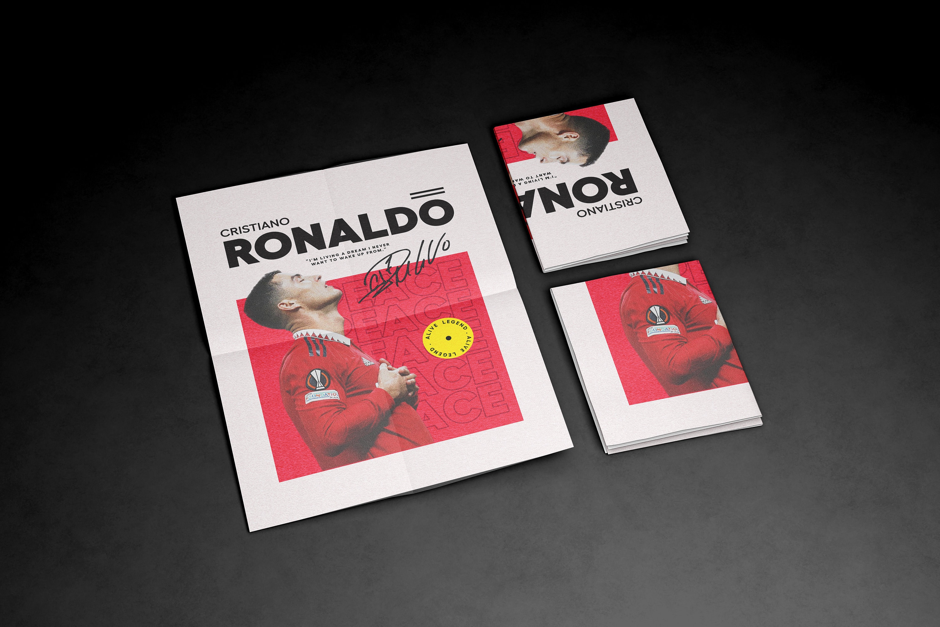 Cristiano Ronaldo Peace of Mind Poster, Cristiano Ronaldo Printable ...
