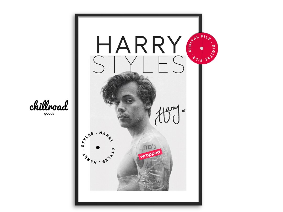 Harry Styles Poster Signed Harry Styles Harry Styles Postcard or Art ...