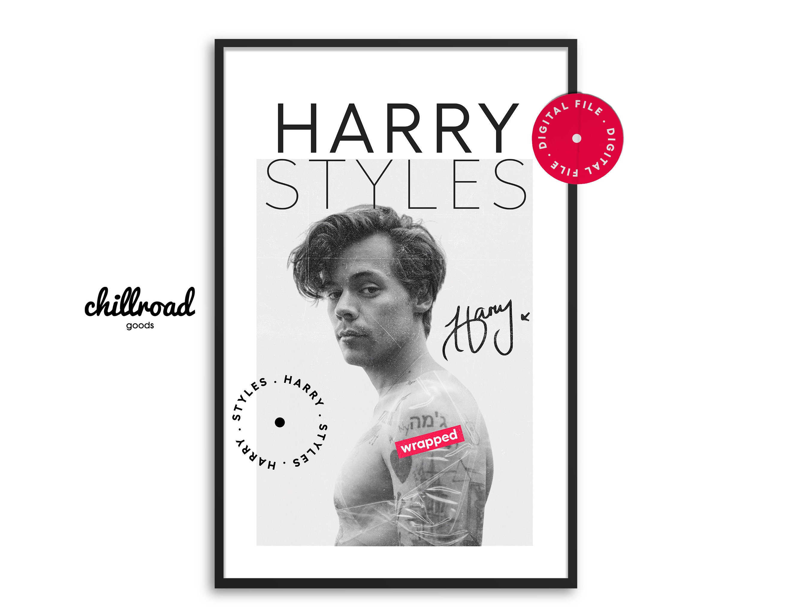 Harry Styles Poster Signed Harry Styles Harry Styles Postcard or Art ...