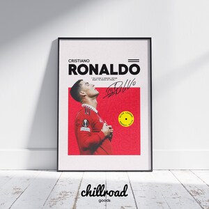 Cristiano Ronaldo Peace of Mind Poster, Cristiano Ronaldo Printable ...