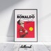 Cristiano Ronaldo Peace of Mind Poster, Cristiano Ronaldo Printable ...