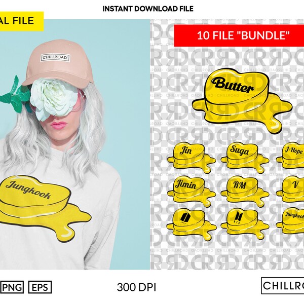 Butter Logo Svg - Etsy