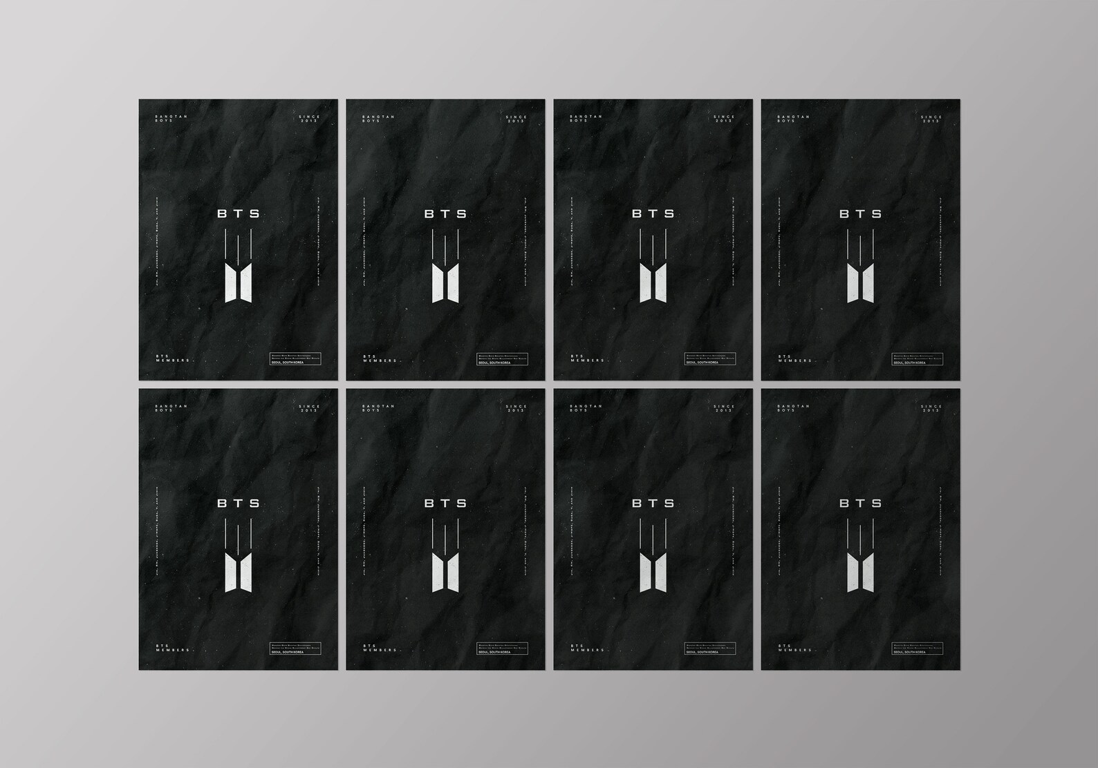 Bts Poster or Bts Prints or Bts Postcard or Art Wall Wall - Etsy