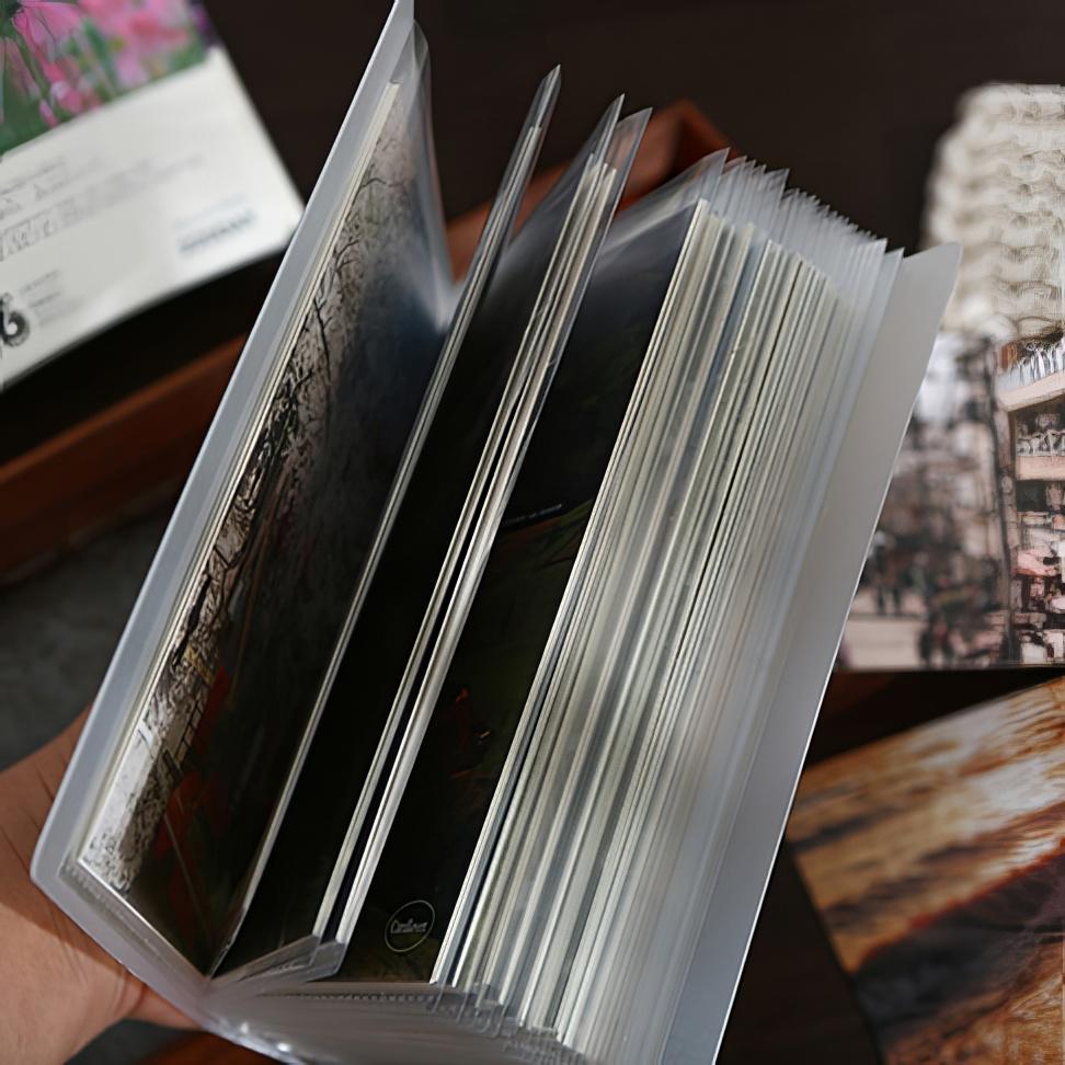 A6 Photo and Sticker Storage Binder – 40 Pockets Insert Album for Memo ...