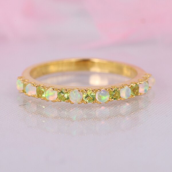 Opal and Peridot - Etsy