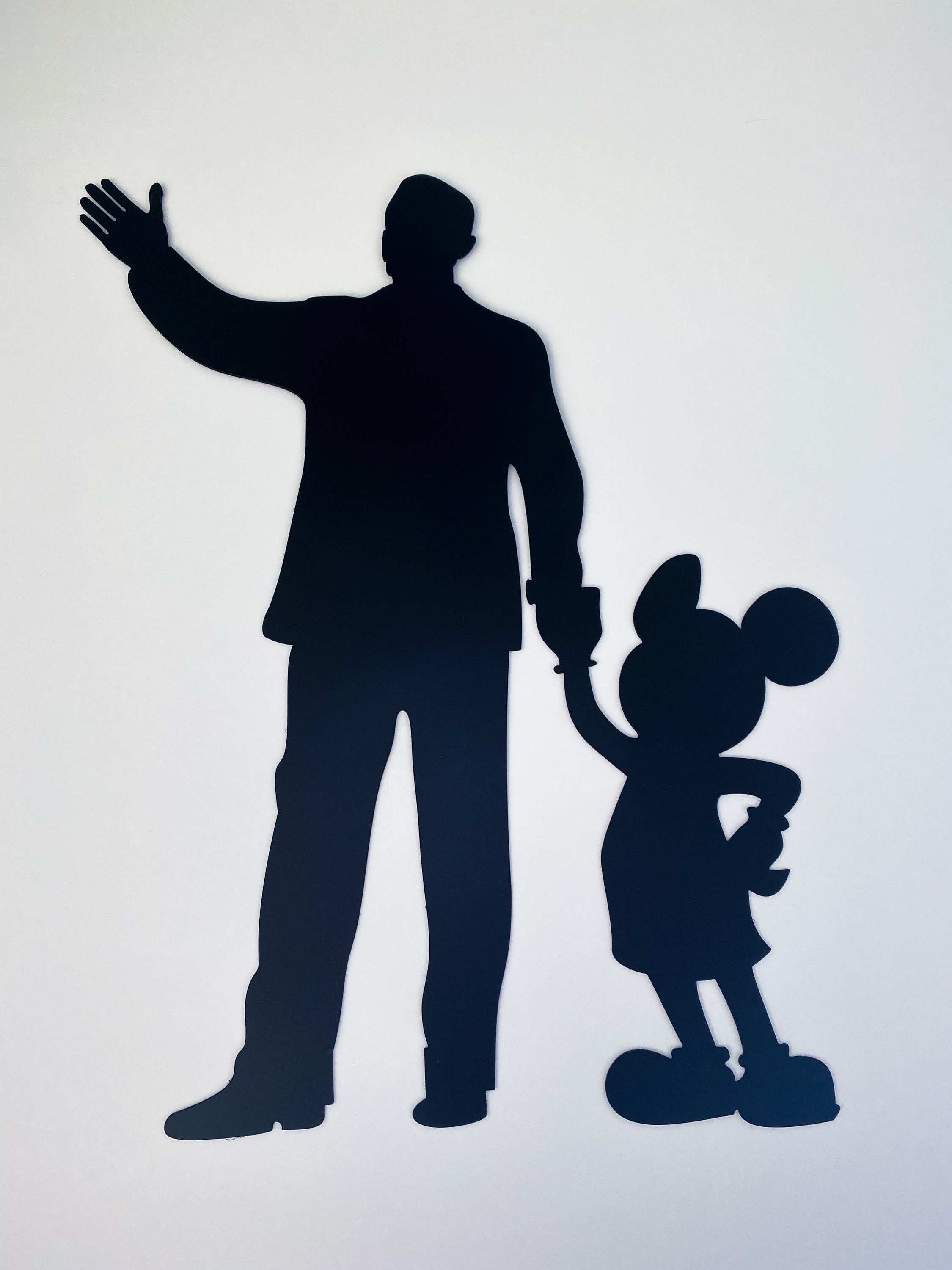 Walt Disney Metal Sign, Mickey and Walt Sign, Disney Decor, Custom Sign ...