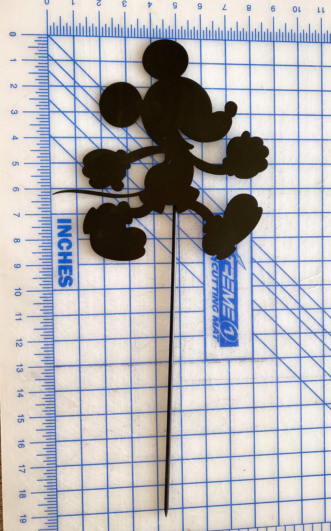 Metal Mickey Sign Garden Art Disney Art Garden Stake - Etsy