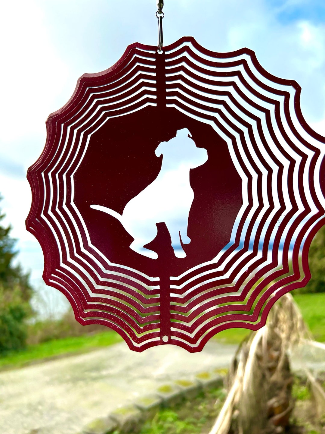 Custom Dog Wind Spinners Garden Metal Wind Spinner Custom - Etsy