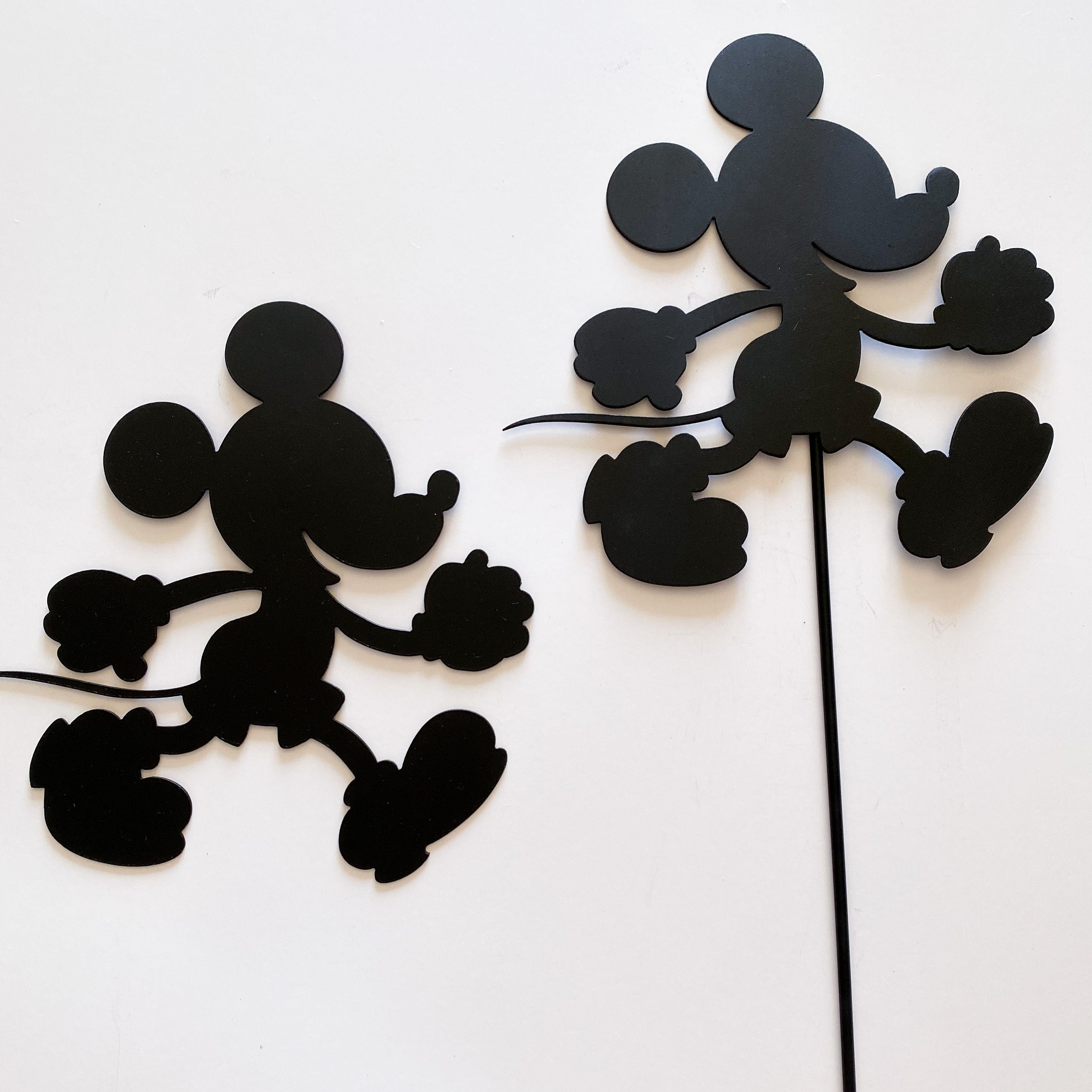 Metal Mickey Sign Garden Art Disney Art Garden Stake - Etsy